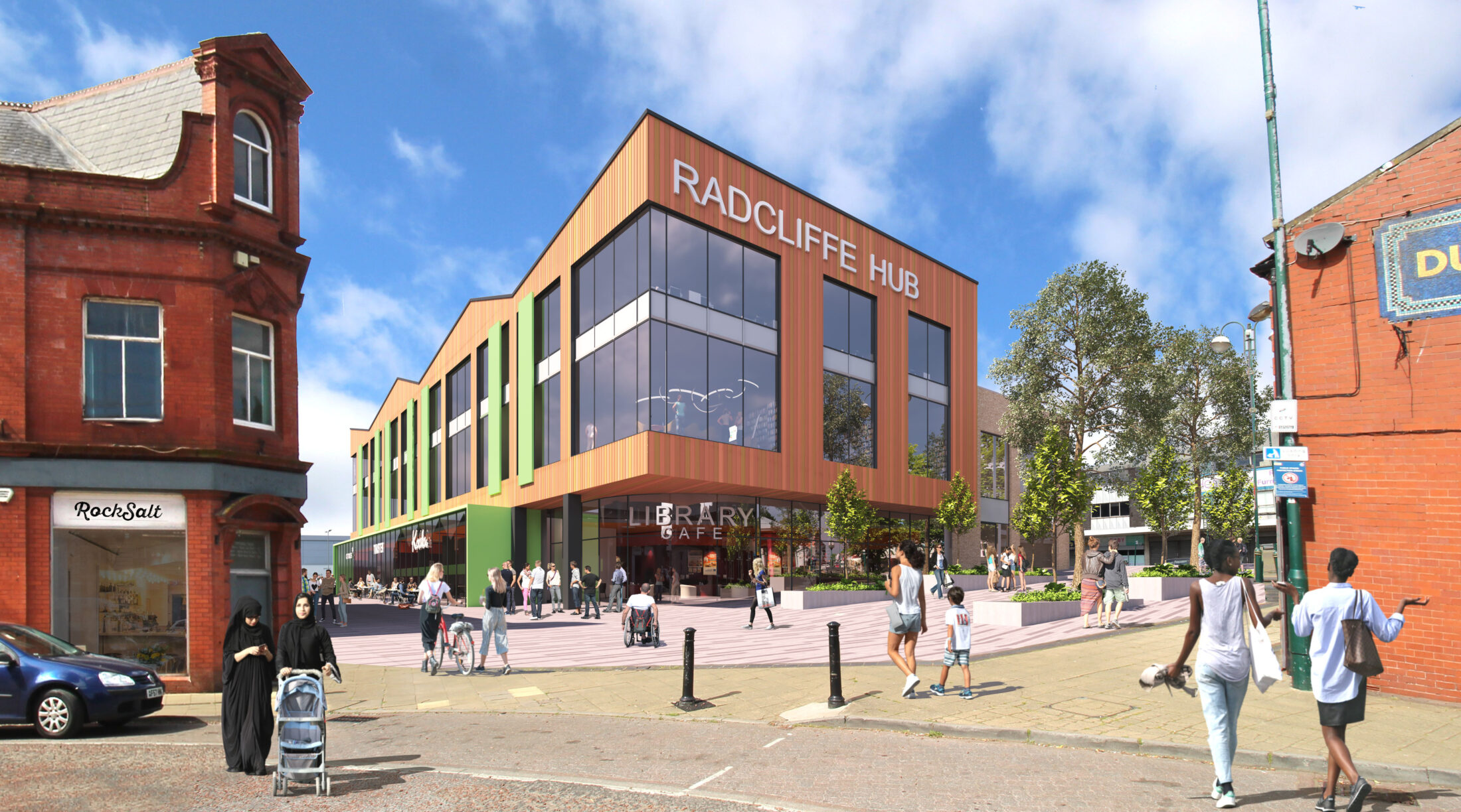 Radcliffe Civic Hub | AEW Architects