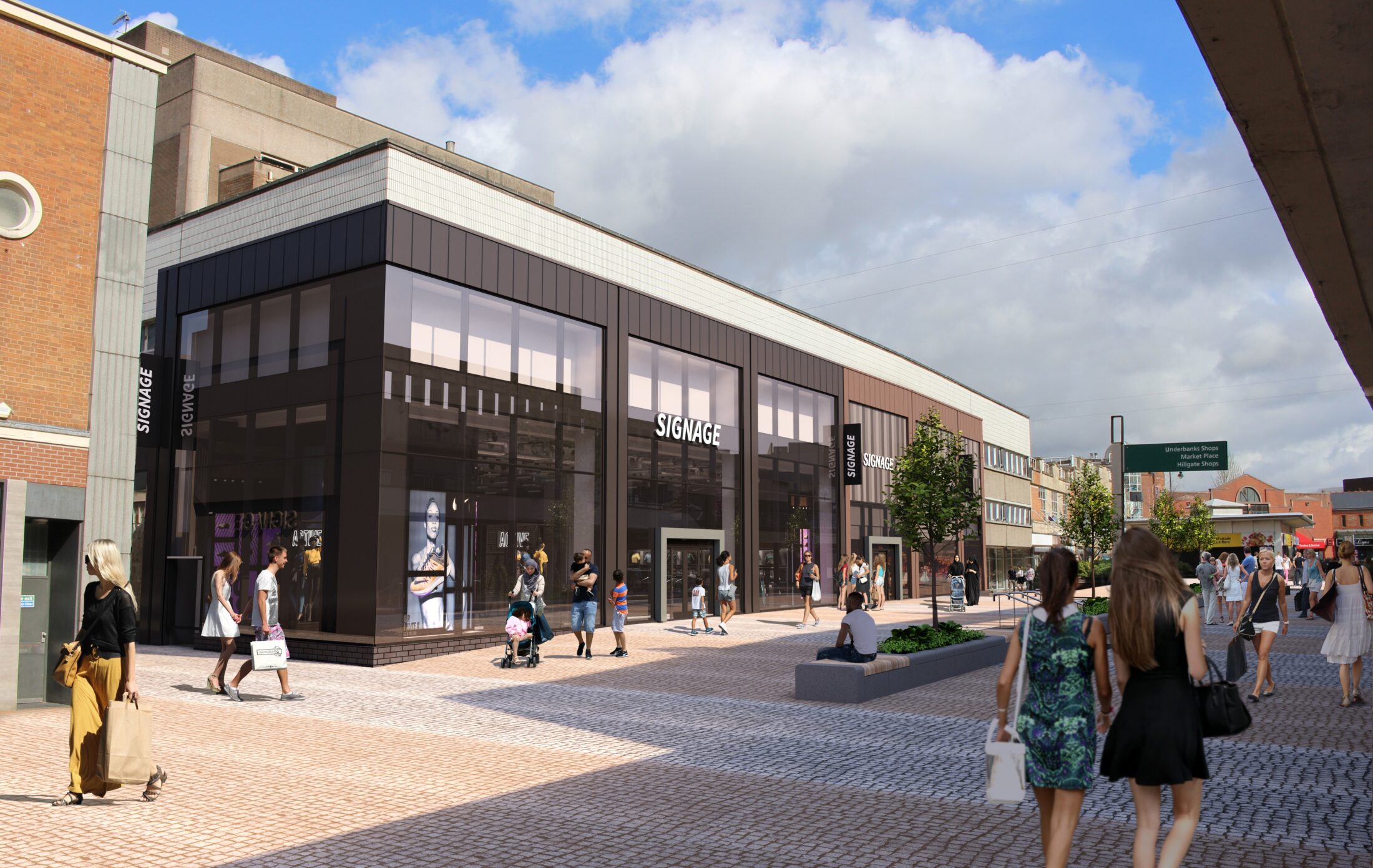 Merseyway Regeneration, Stockport | AEW Architects