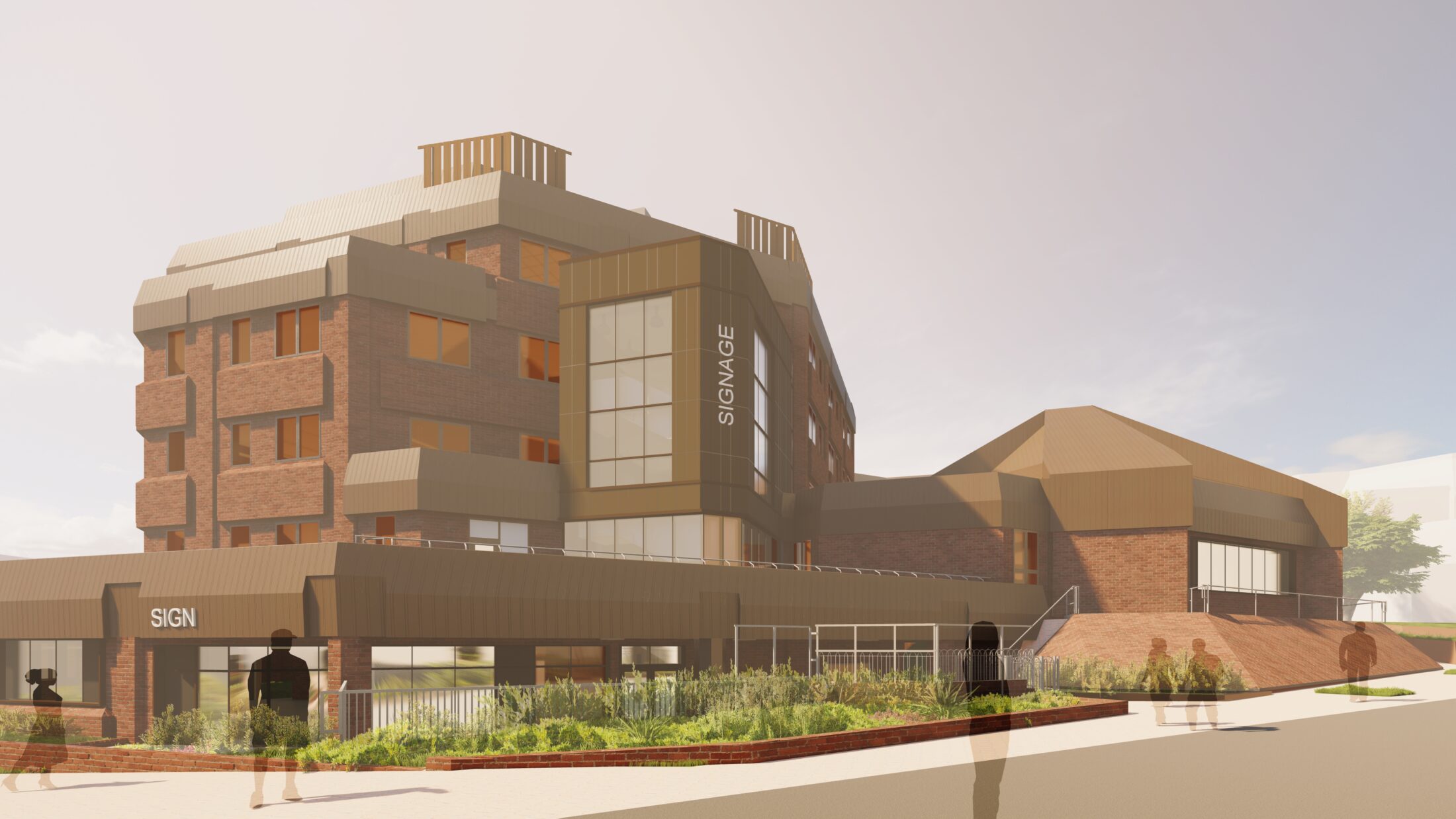 Planning Approval for Redditch Town Hall | AEW Architects