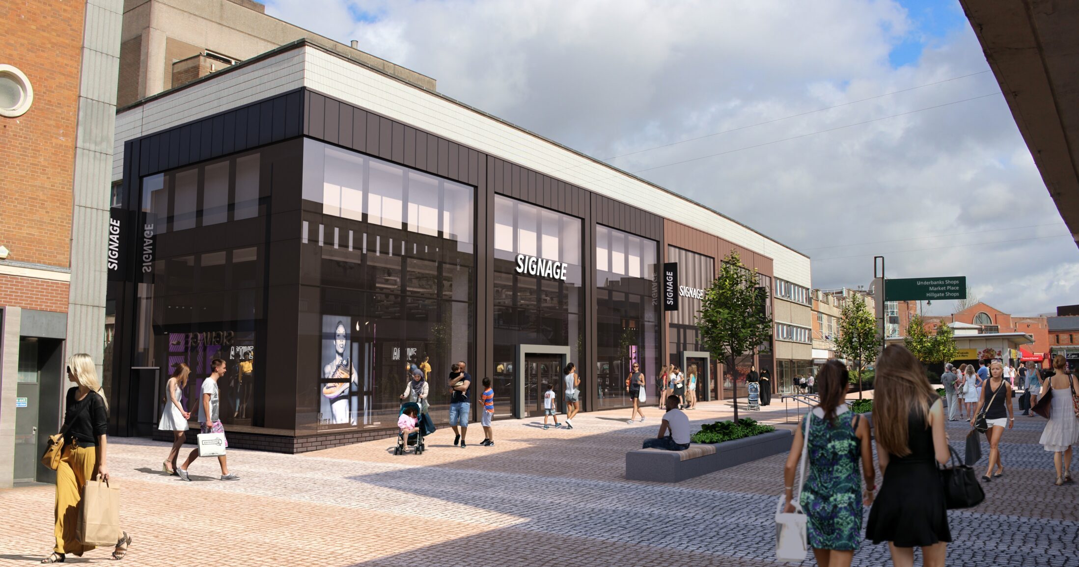 Merseyway Regeneration, Stockport | AEW Architects