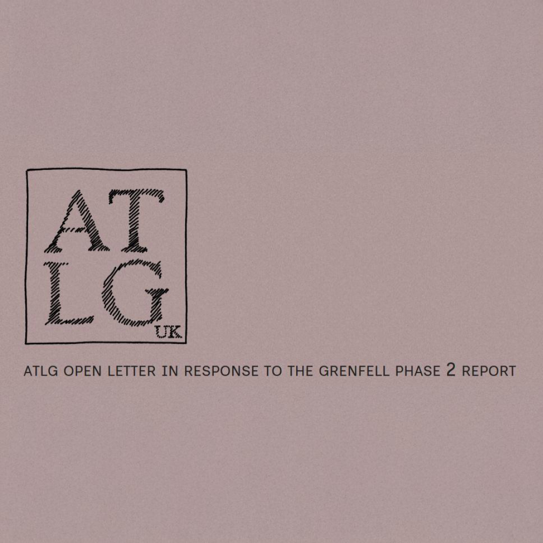 We Welcome the Grenfell Phase 2 Report | AEW Architects